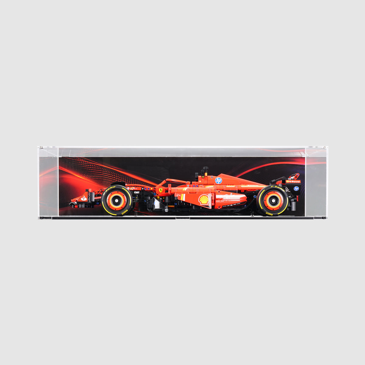 LEGO 42207 Ferrari SF-24 F1 Car Display Case | Made in Australia · ONBRICK