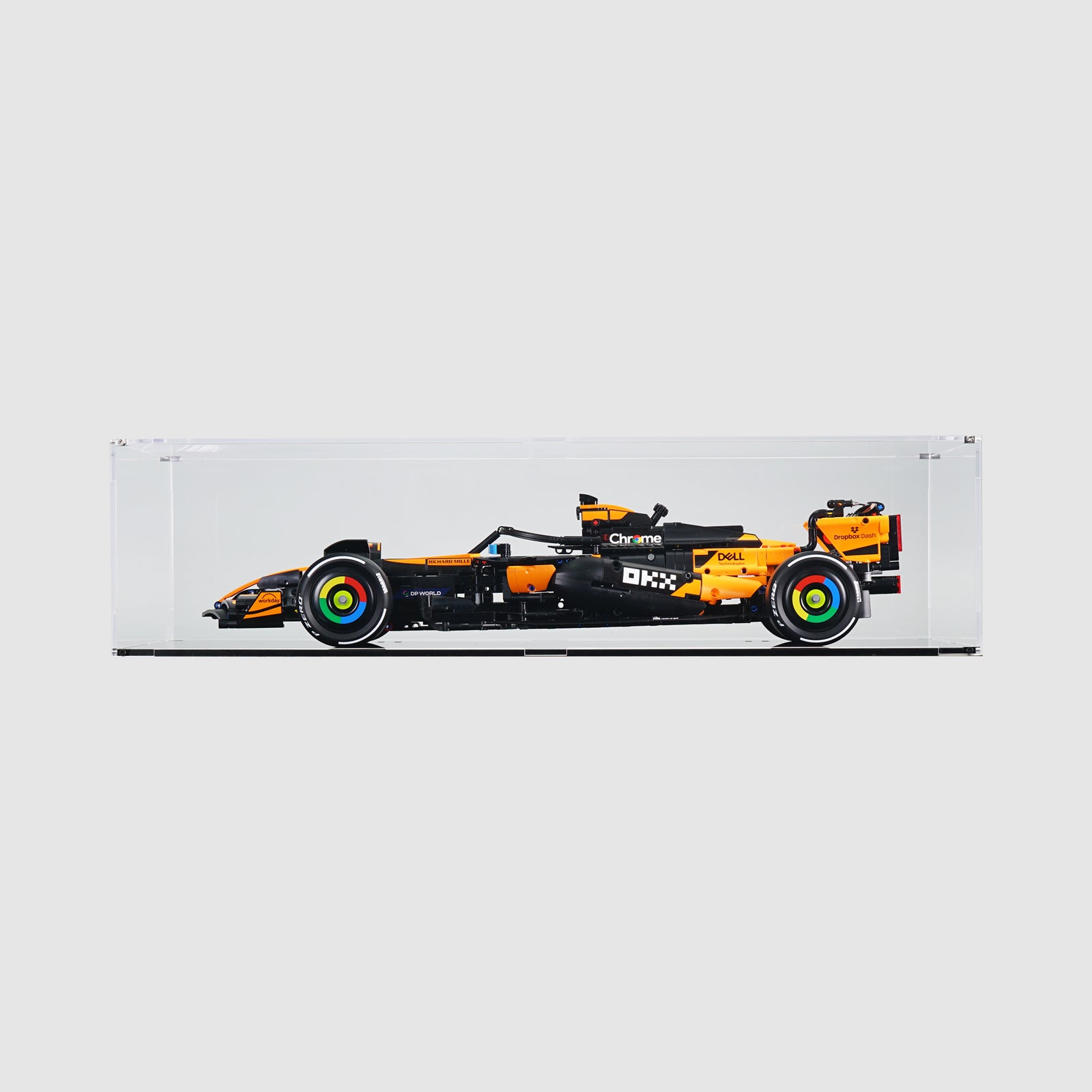 ONBRICK Custom Fit Acrylic Display Case for LEGO 42228 McLaren MCL39 F1 ...