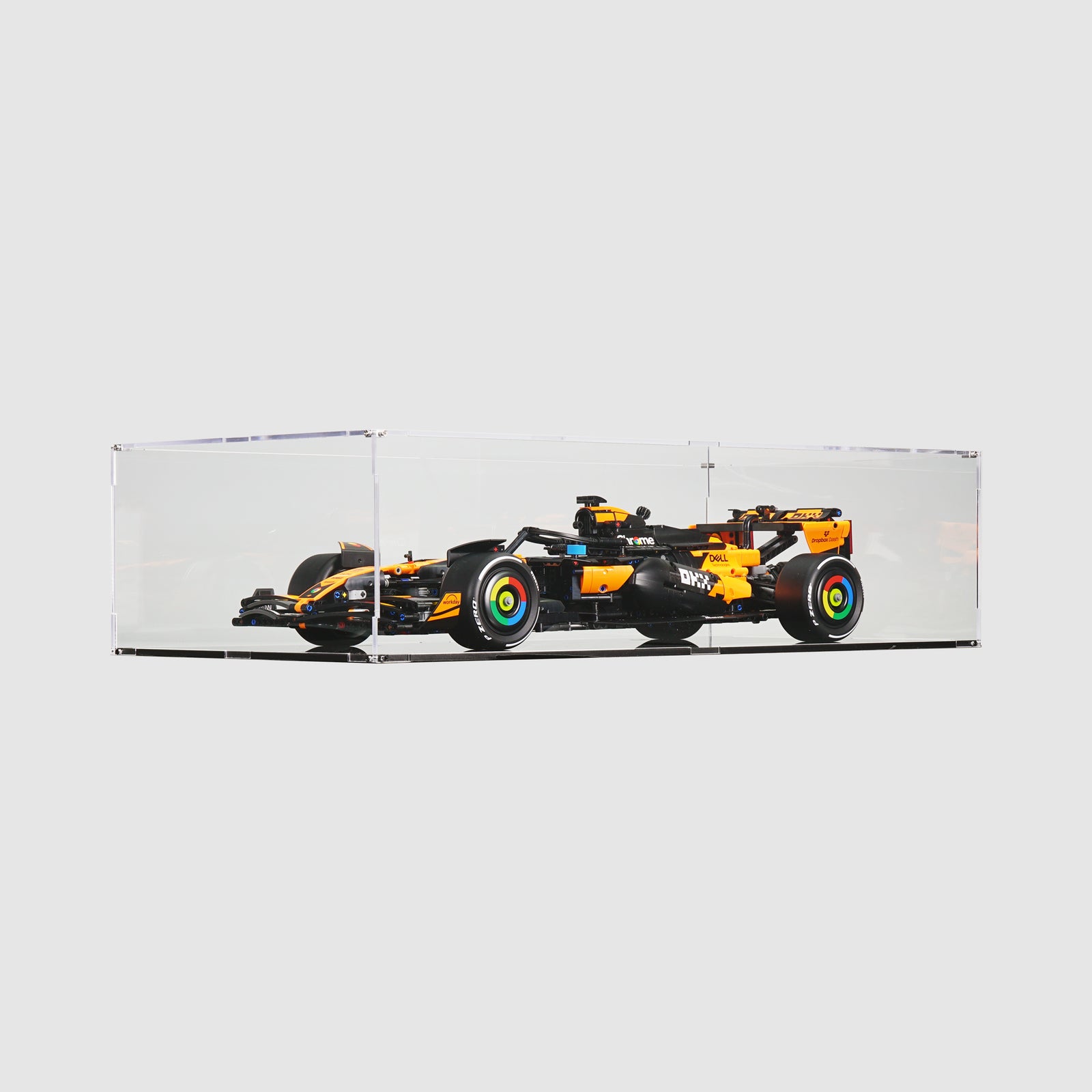 ONBRICK Custom Fit Acrylic Display Case for LEGO 42228 McLaren MCL39 F1 ...