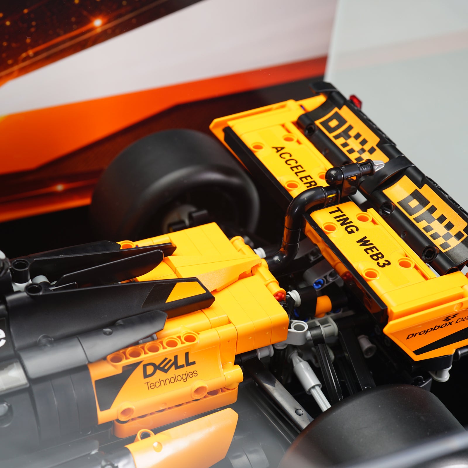 ONBRICK Custom Fit Acrylic Display Case for LEGO 42228 McLaren MCL39 F1 ...