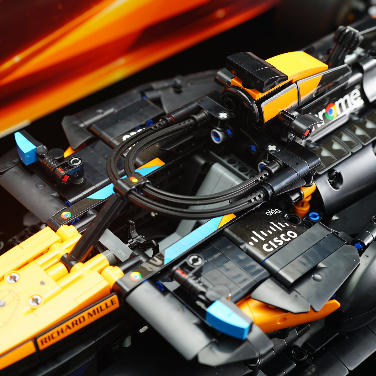 ONBRICK Custom Fit Acrylic Display Case for LEGO 42228 McLaren MCL39 F1 ...