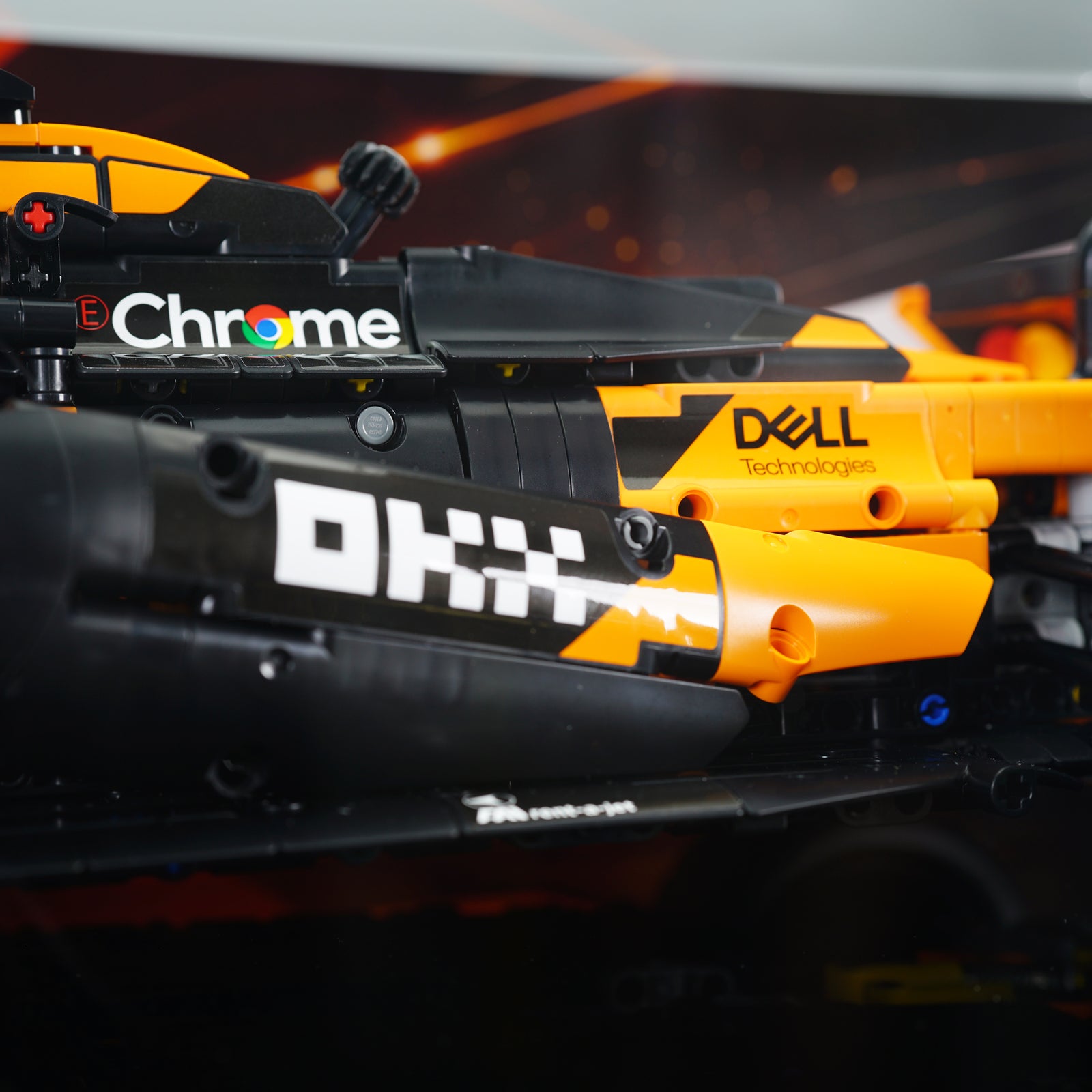 ONBRICK Custom Fit Acrylic Display Case for LEGO 42228 McLaren MCL39 F1 ...