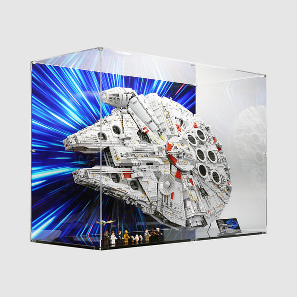 ONBRICK Custom Fit Acrylic Display Case for LEGO 75192 UCS Millennium ...