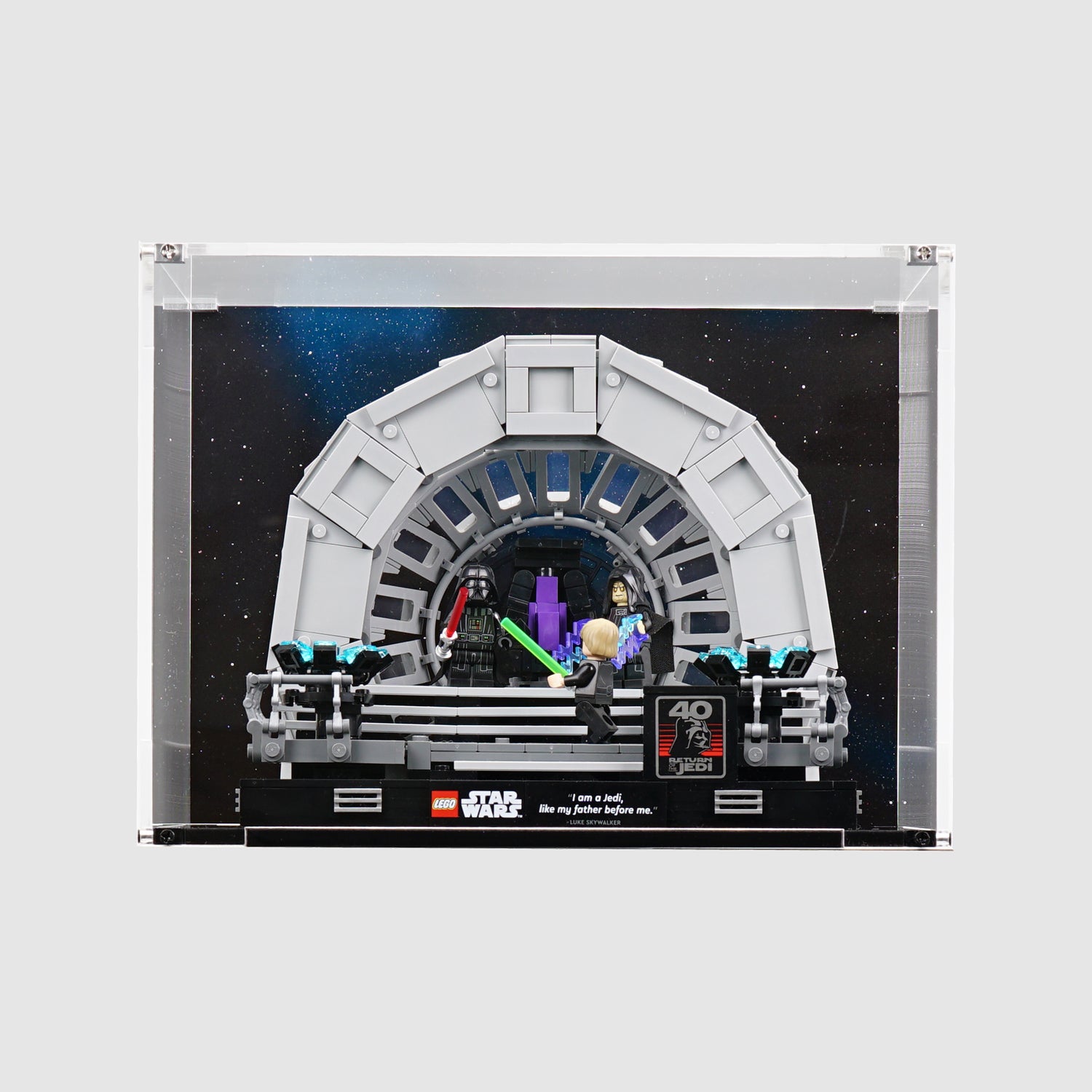 LEGO 75352 Emperor's Throne Room™ Diorama Display Case | Made in ...