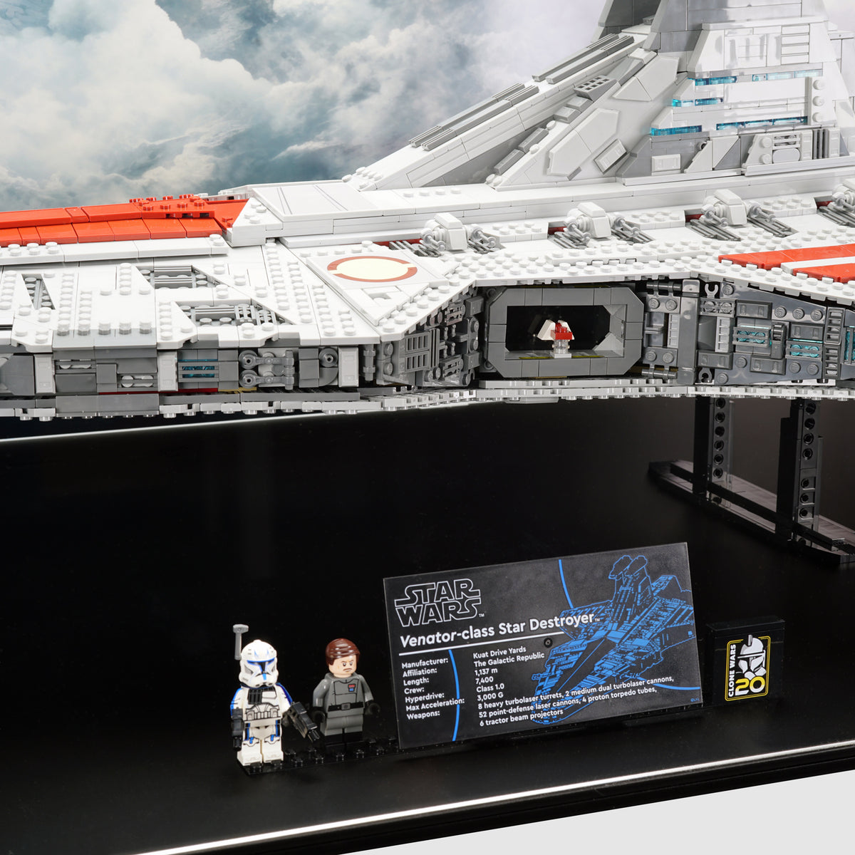 LEGO 75367 UCS Venator-Class Republic Attack Cruiser Display Case ...