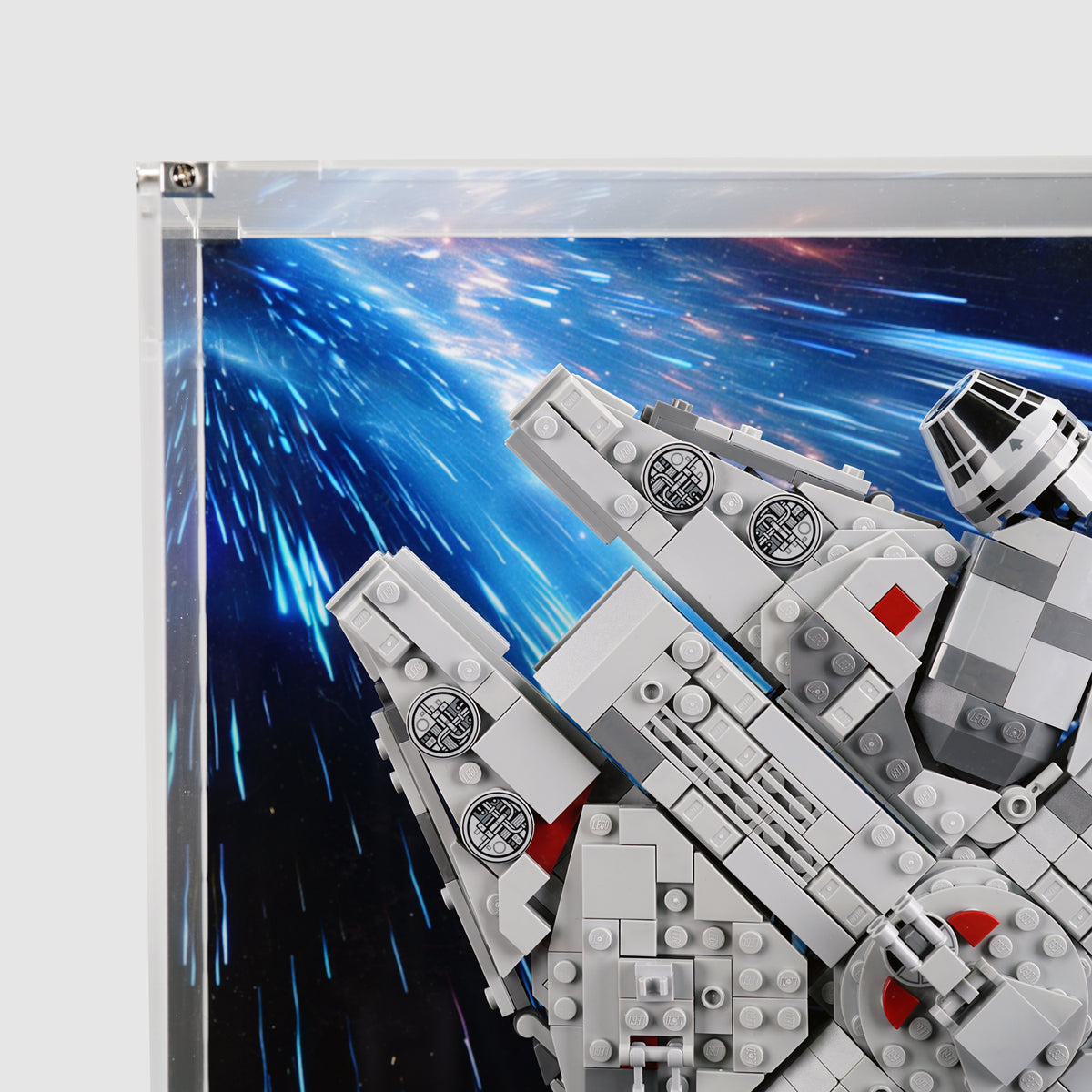 75375 Millennium Falcon™ (Vertical) LEGO Display Case | ONBRICK | Made ...