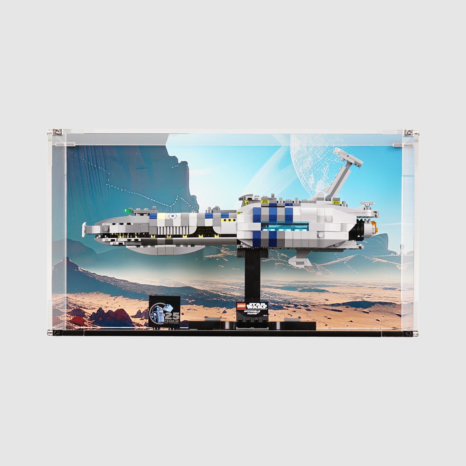 LEGO 75377 Invisible Hand™ Display Case | Made in Australia · ONBRICK