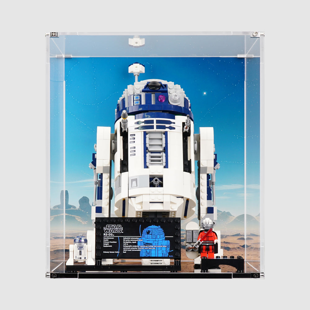 LEGO 75379 R2-D2™ Display Case | Made in Australia · ONBRICK