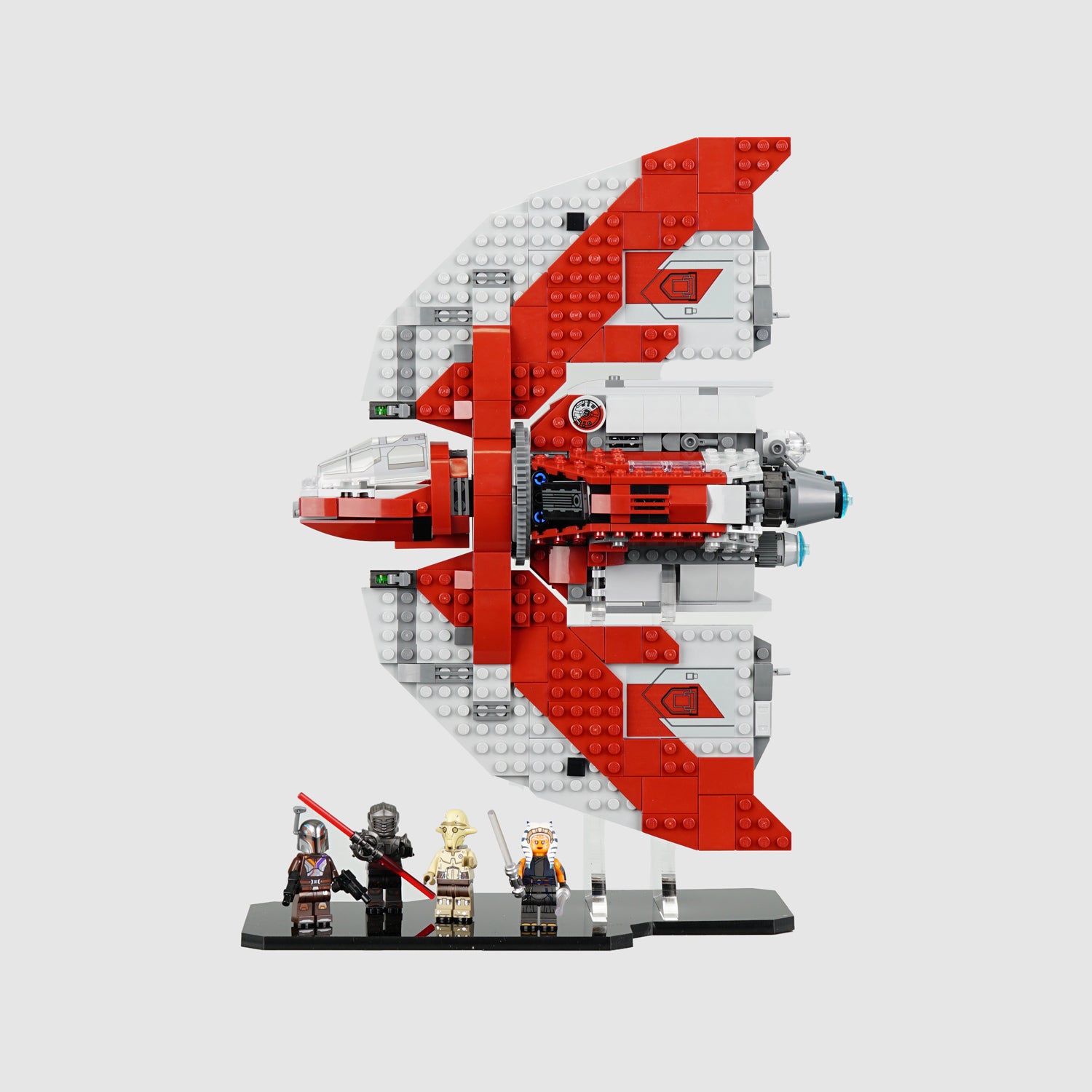 LEGO 75362 Ahsoka Tano's T-6 Jedi Shuttle Display Stand | Made in ...